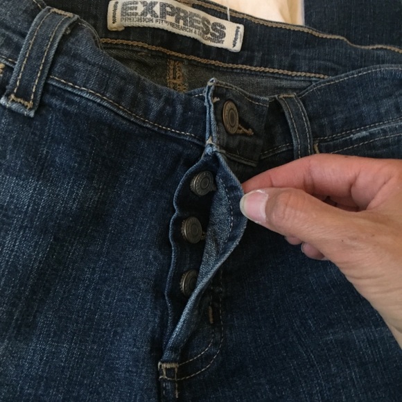 Express | Jeans | Express Straight Leg Button Fly Jean | Poshmark